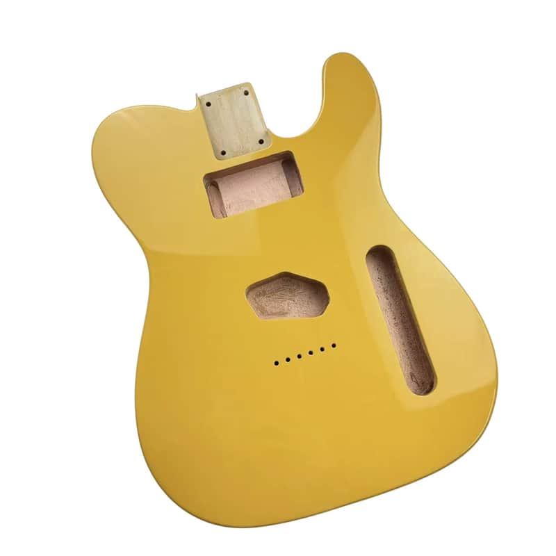 Vintage Gloss Yellow Finish Guitar Telecaster Tele Style | Reverb UK