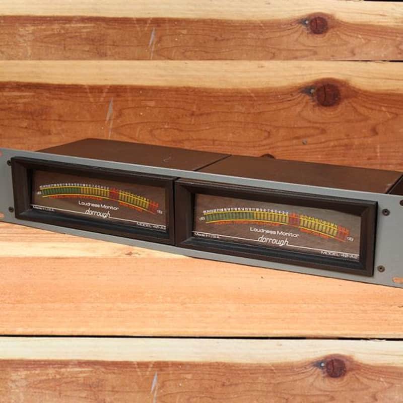 Dorrough Model 40-A2 Stereo Audio Level Meter Racked Loudness | Reverb