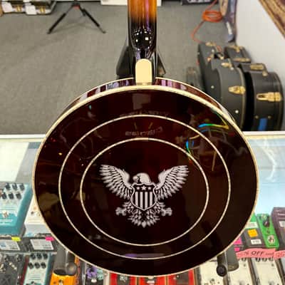 Ibanez BA250 USA 250th Anniversary Resonator Banjo with Eagle | Reverb