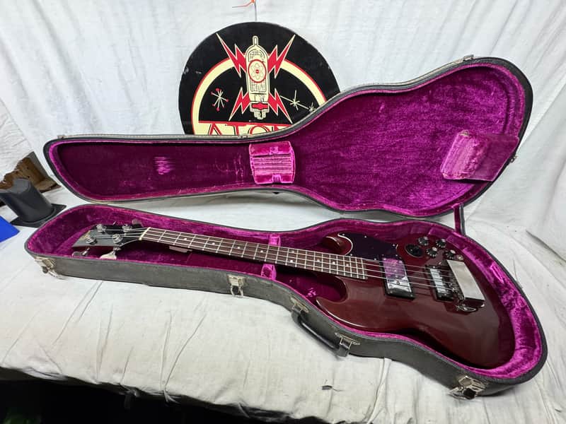 Gibson EB-3 eb3 SG Short Scale 4-string Bass with Case 1976 | Reverb