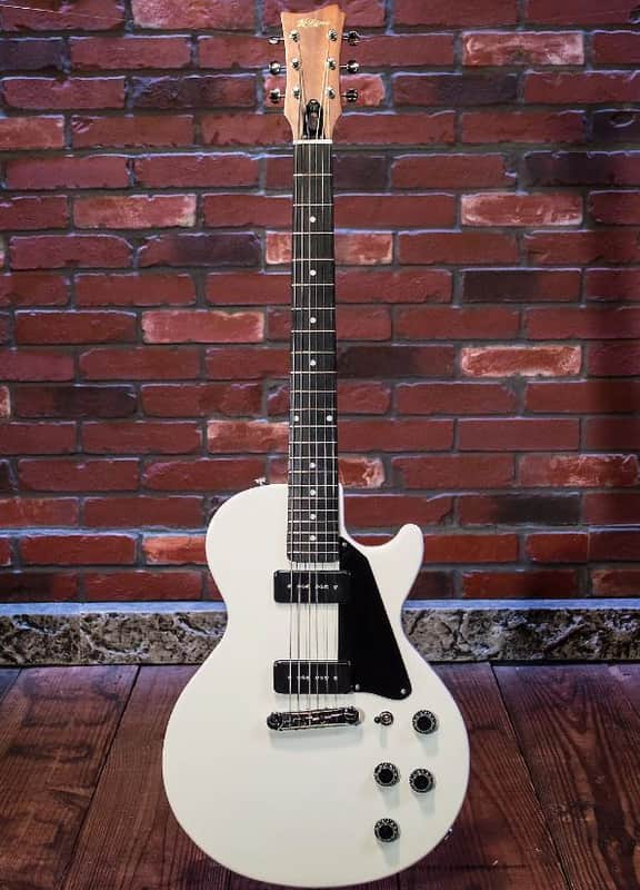 K-Line KL Series Single - Cut Electric Guitar 2016 - White | Reverb