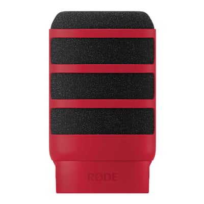 Rode WS14 Deluxe Pop Filter for PodMic (Red) | Reverb