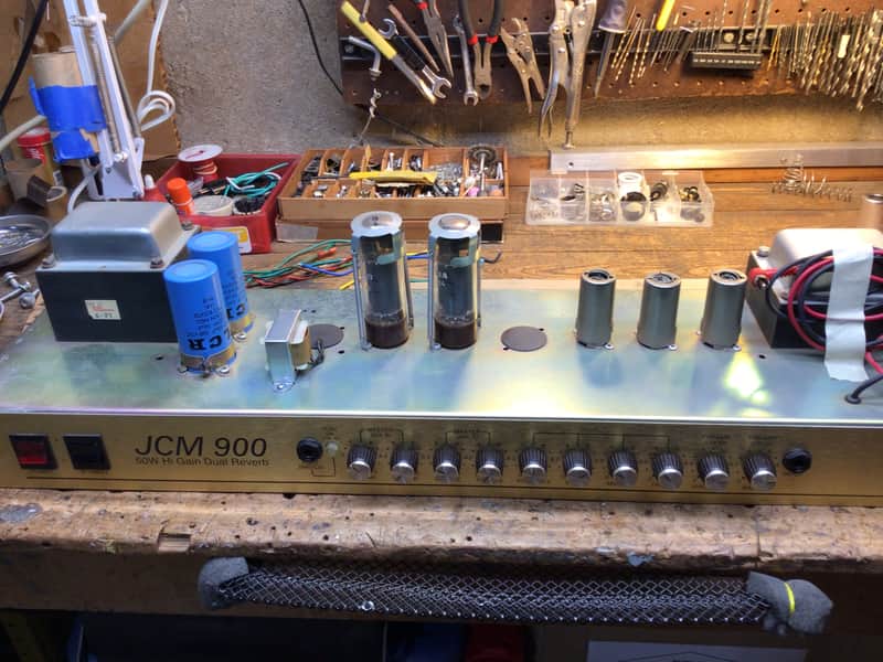 Marshall JCM 900 4500 dual reverb 50 watt chassis | Reverb