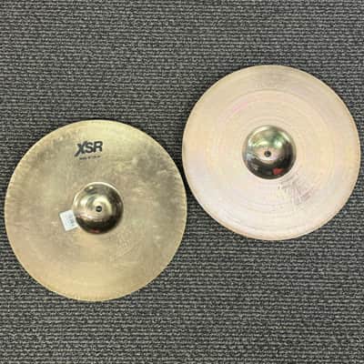 Used Sabian XSR 14" Hi Hat Cymbals | Reverb