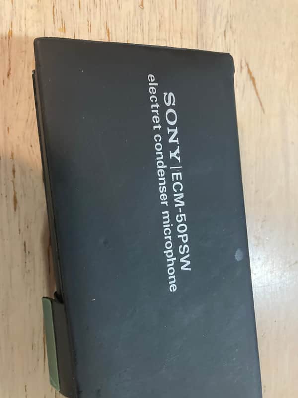 Sony ECM-50PSW Condenser Microphone | Reverb