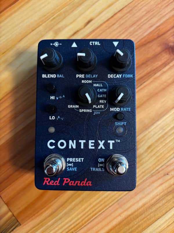 Red Panda Context Reverb V2 2020 - Gray | Reverb