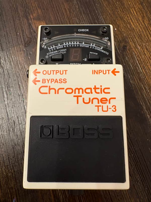 Boss TU-3 Chromatic Tuner 2009 - Present - White | Reverb