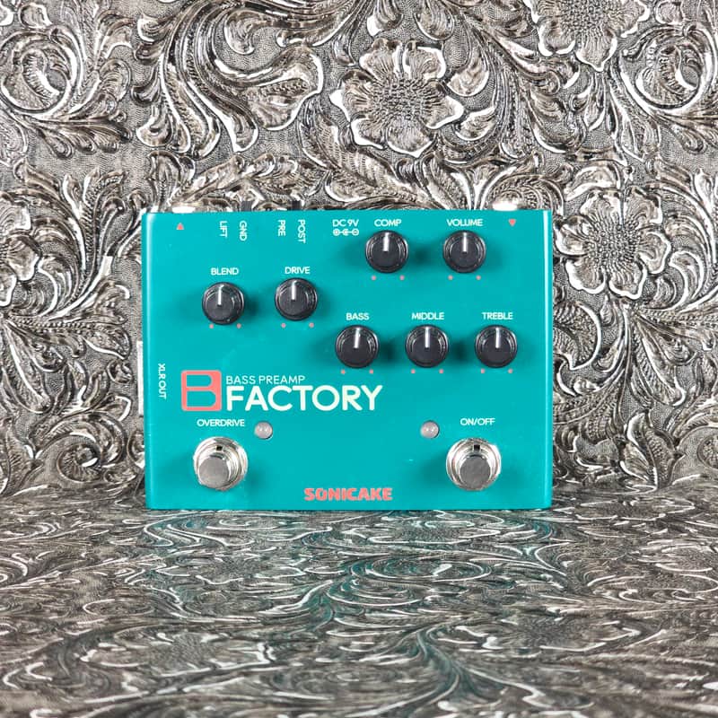 Sonicake Bass Preamp B Factory Direct Box Overdrive Pedal | Reverb
