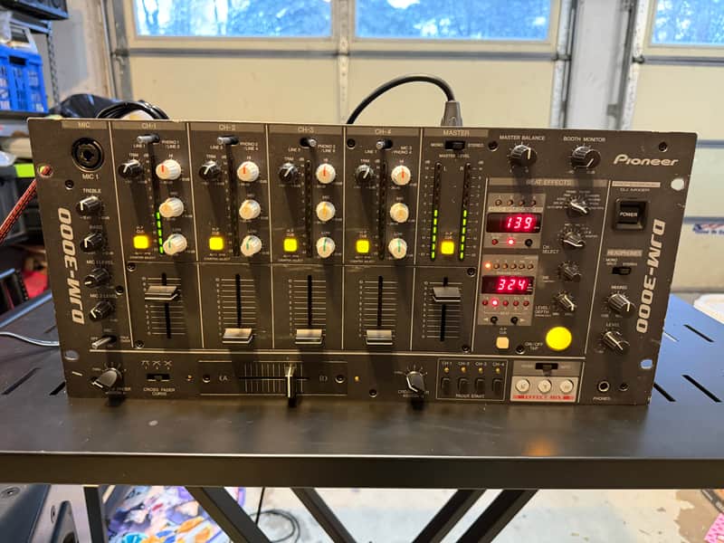 Pioneer DJM-3000 Professional DJ Mixer 4-Channel 19” | Reverb