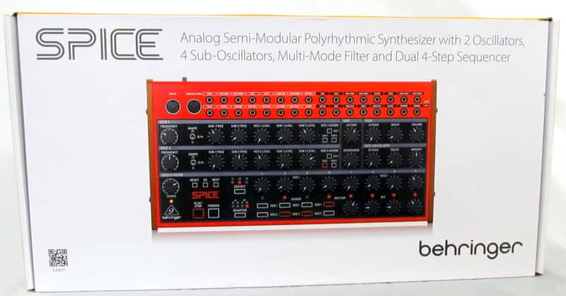 Used Behringer Spice Desktop Analog Semi-Modular Polyrhythmic | Reverb