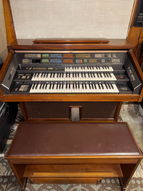Yamaha Electone FX-20 Organ (Late 1980s–Early 1990s) – Brown | Reverb