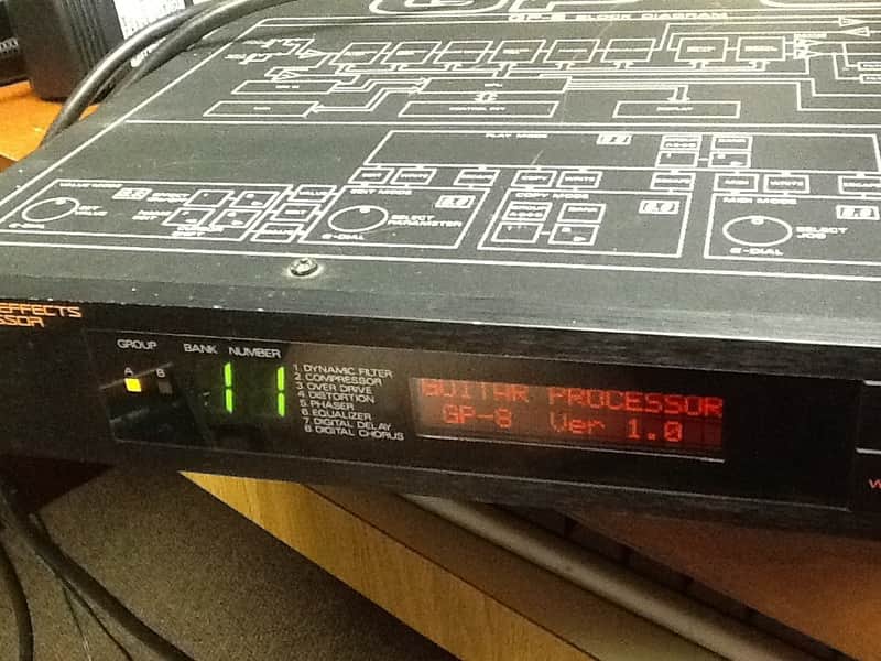 Roland GP-8 rack mount guitar effects processor, | Reverb