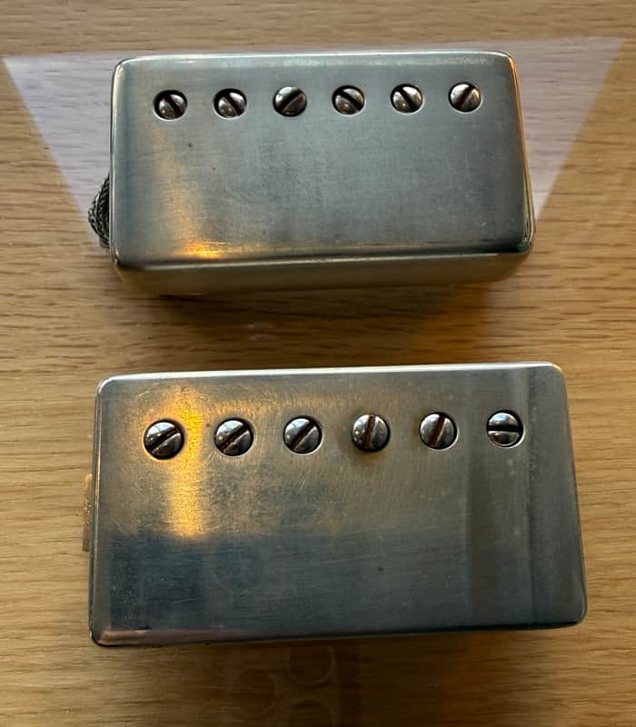 Ron Ellis Bette Aged Nickel Humbuckers with Original Box | Reverb