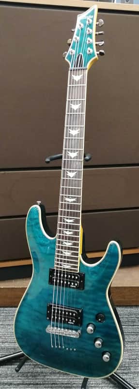 SCHECTER AD-OM-7-EXT/TOB Electric Guitar 7-String Model | Reverb UK