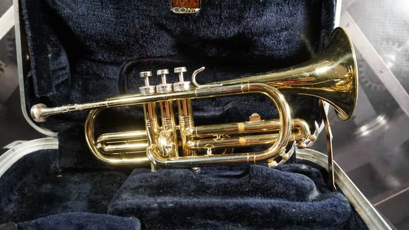 Conn Director Cornet w/ Original Case Brass Student Horn | Reverb