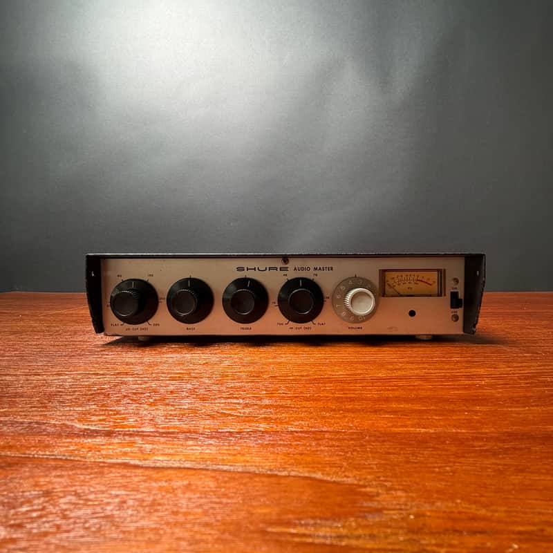 Shure M63 transformer balanced peamp eq equalizer Audio | Reverb