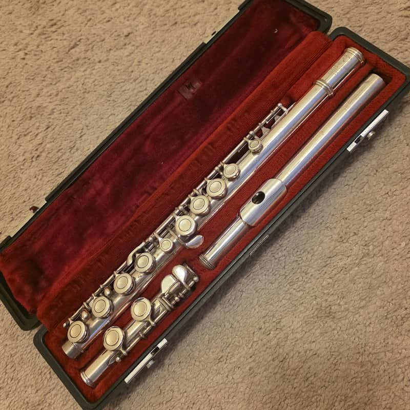 Sankyo Etude Flute .925 Solid Silver Headjoint NEL Split E | Reverb