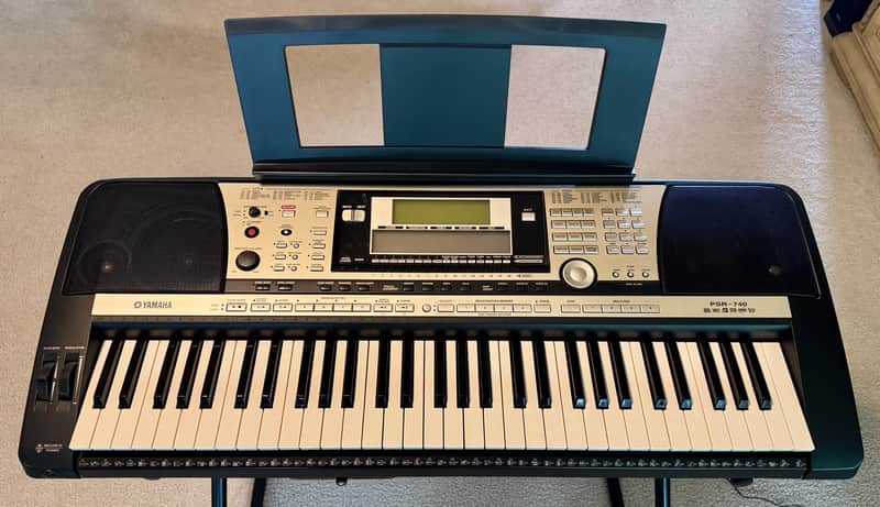 Yamaha PSR-740 Keyboard Arranger Synthesizer with USB Floppy | Reverb