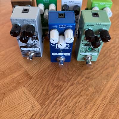 Wampler Set of 8 Wampler mini pedals (Tumnus, Plexi Drive, | Reverb