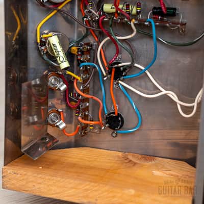 1965 Supro Thunderbolt S6420 Vintage 1x15 Tube Amp, Near-Mint | Reverb