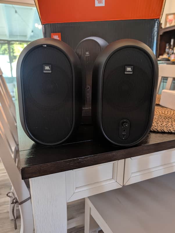 JBL 1 Series 104 Compact Active Desktop Monitors 2010s - | Reverb
