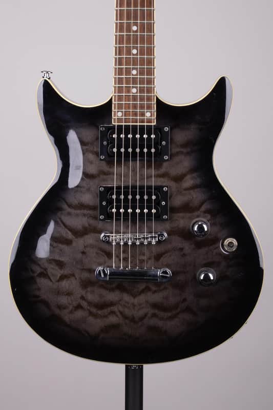 Used Lyon by Washburn LCT 24 Electric Guitar - Trans Gray | Reverb