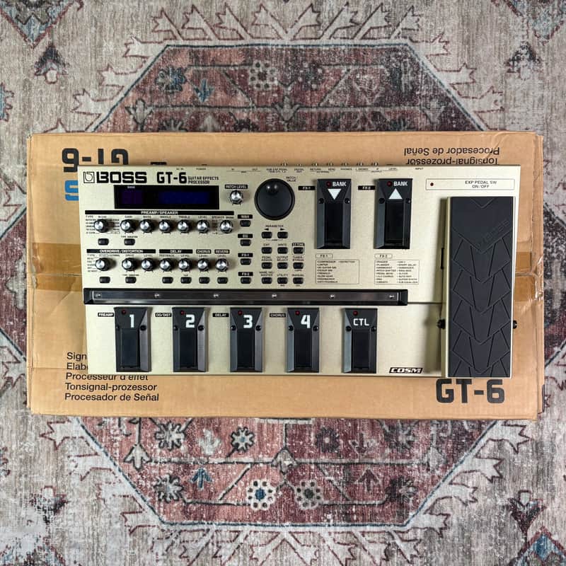 2002 Boss GT6 Guitar Effects Processor COSM Multi Effect | Reverb