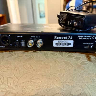 Apogee Element 24 Thunderbolt Audio Interface 2010s - Black | Reverb