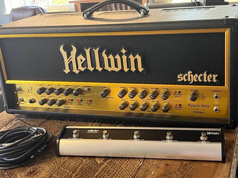 Schecter USA Hellwin 100 Head ~ Synyster Gates Signature | Reverb