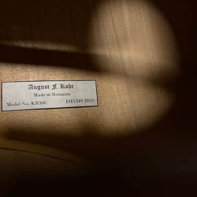 4/4 August F Kohr cello, Romania 2015 (comes with bow and | Reverb
