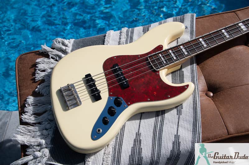 Edwards by ESP E-JB-130ALR - Vintage White - 70's Jazz Bass | Reverb