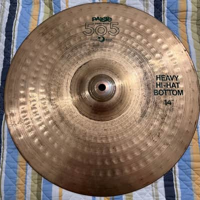 Paiste 505 Series Hi hat cymbals 80’s era (Green label) | Reverb