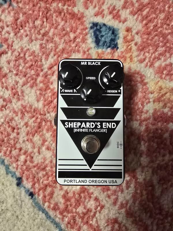 Mr. Black Shephard's End Through-Sub-Zero Flanger | Reverb