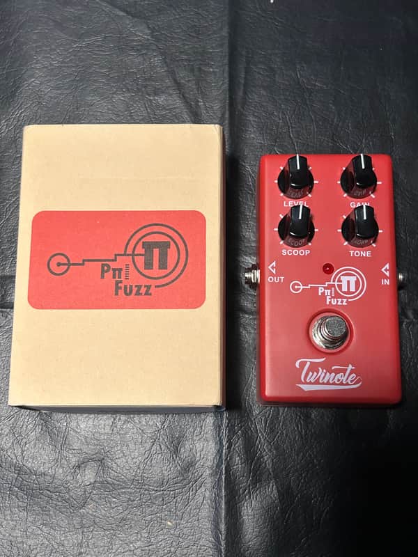 Twinote Pi Fuzz – Red High-Gain Fuzz / Distortion Pedal | Reverb