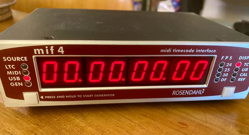 Rosendahl mif4 MIDI TimeCode Interface | Reverb