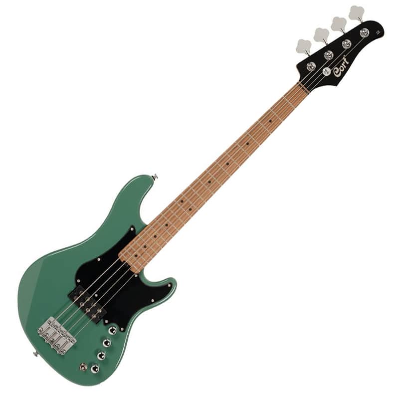 Cort GB-Short Scale Forest Green 30" 4 String Bass Guitar | Reverb