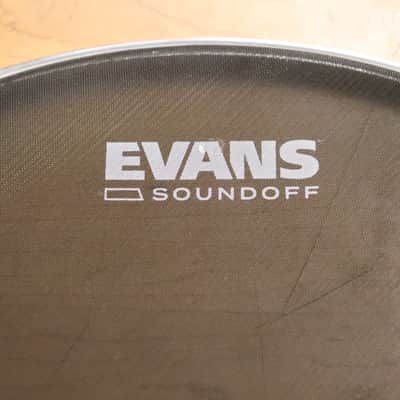 Evans 14" Sound Off Mesh Drum Head Black | Reverb