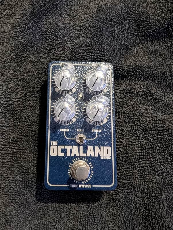 King Tone Guitar Octaland mini 2020's - Blue | Reverb