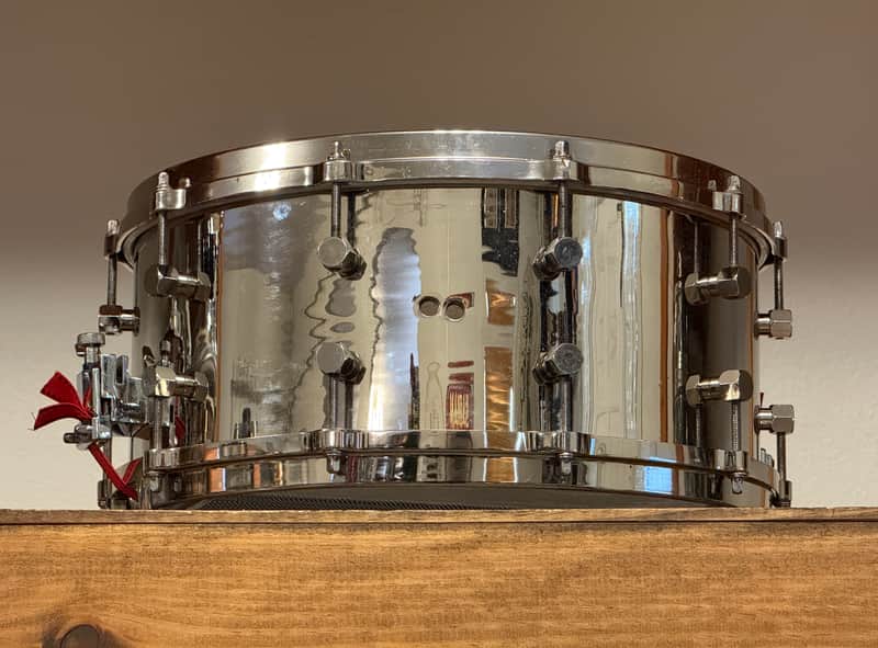 MRP Drums 6.5x14 Cast Steel Snare Drum 9.5mm 3/8" | Reverb