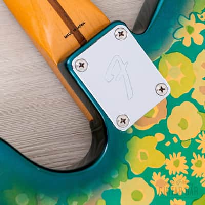 1987 Fender Telecaster Blue Flower '69 Vintage Reissue | Reverb