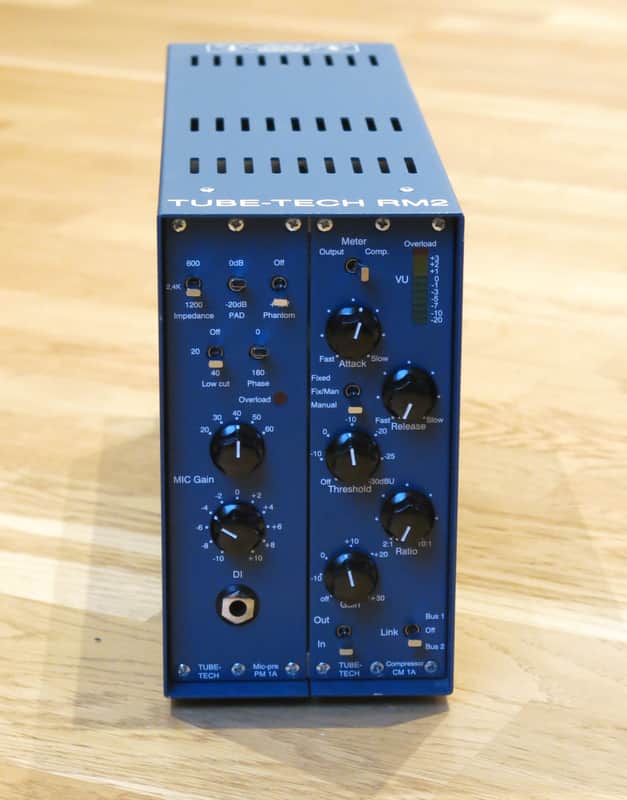 Tube-Tech RM2 w/ PM 1A Tube Preamp/DI & CM 1A Tube Comp | Reverb