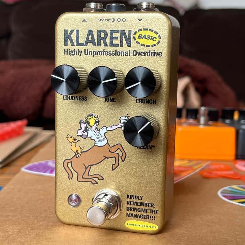 Eddie Rifkind Klaren Basic Highly Unprofessional Overdrive | Reverb