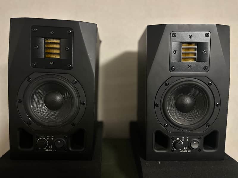 ADAM Audio A3X Active Nearfield Monitors (Pair) 2010s - Black | Reverb