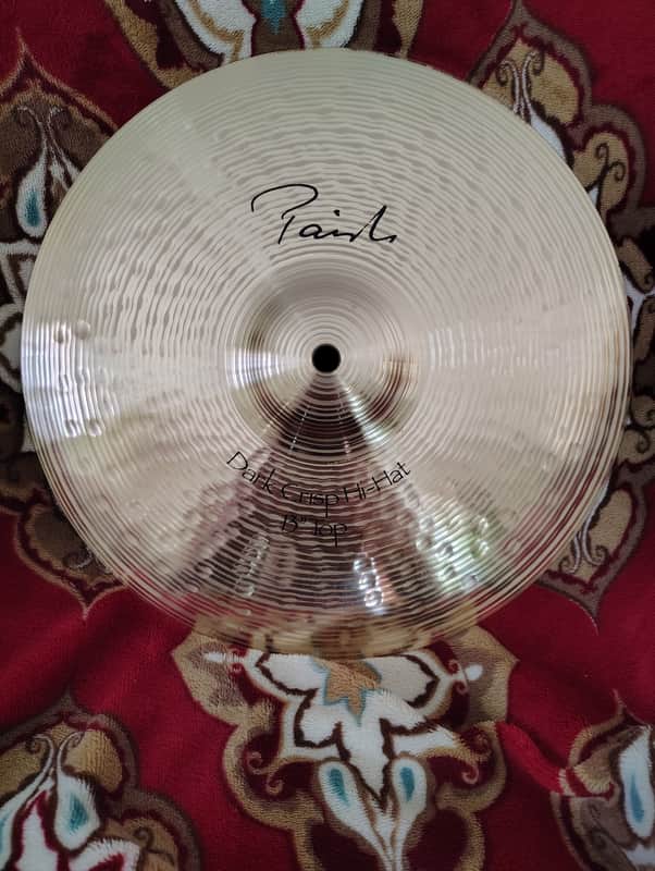 Paiste Signature 13" Dark Crisp Hi Hats | Reverb