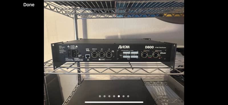 Aviom D800 Dante A-Net Distributor w Dante Connectivity | Reverb