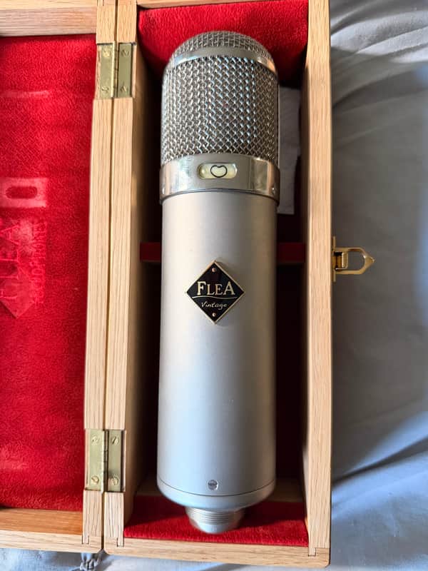 FLEA Microphones FLEA47 Tube Condenser Mic with Telefunken | Reverb