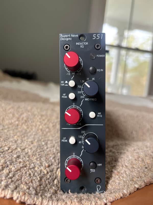 Rupert Neve Designs 551 500 Series Inductor EQ Module 2014 - | Reverb