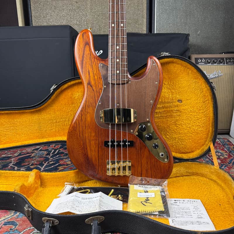 Fender Custom Order KK-2 Ash Jazz Bass MOD Fujigen -1993 | Reverb