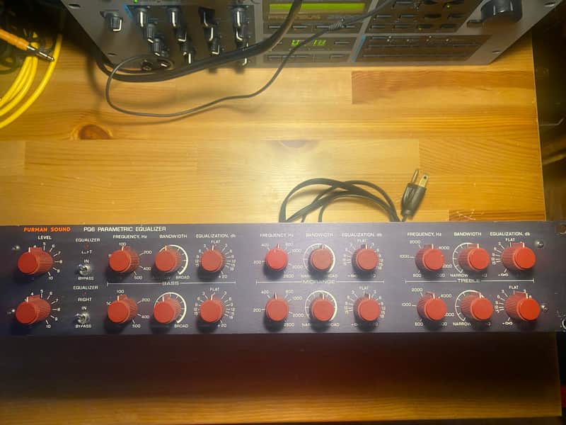 Furman Sound PQ6 Stereo Parametric Equalizer | Reverb