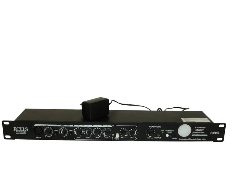Rolls RM169 6-Channel Rackmount Mixer with Bluetooth | Reverb